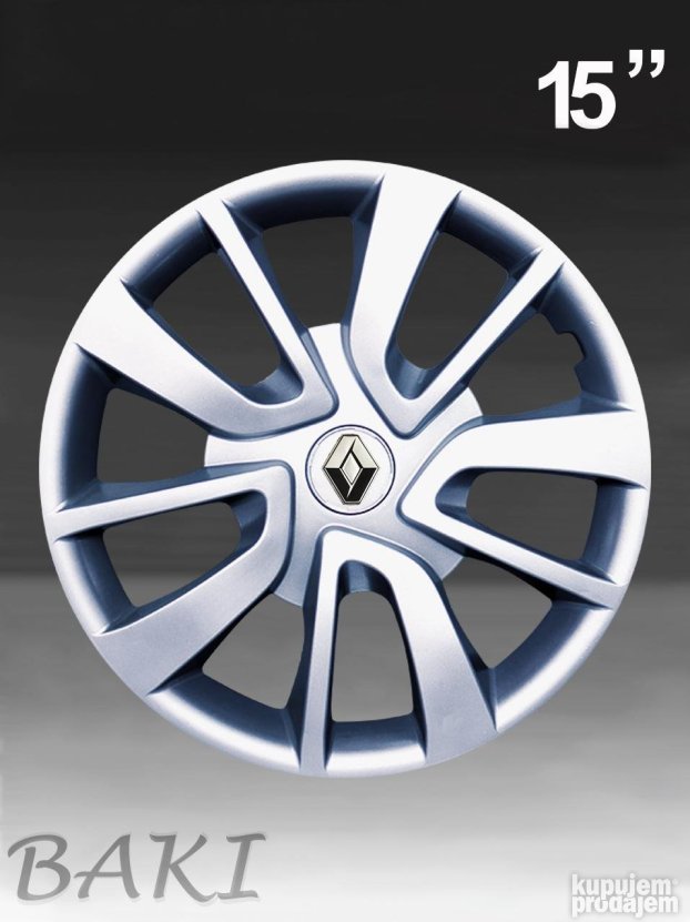 Ratkapne 15 Renault Clio 4 model 574 Reno R15 Clio 4 NOVE - KupujemProdajem