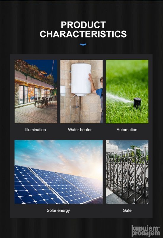 Relay timer - nedeljni tajmer prekidac 220V 30A - KupujemProdajem