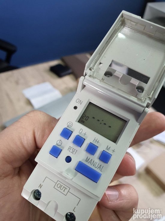 Relay timer - nedeljni tajmer prekidac 220V 30A - KupujemProdajem
