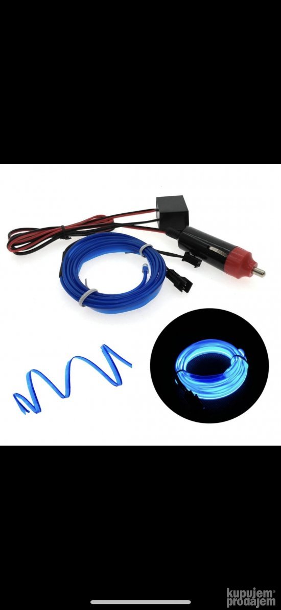Led svetleca ukrasna traka / trakica 2m plava - KupujemProdajem