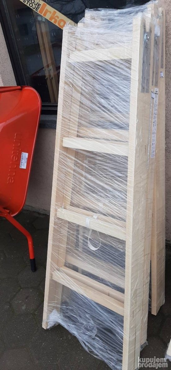 Drvene merdevine 4 stepenika - KupujemProdajem