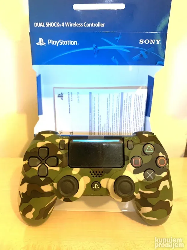 Joypad za PS4 Dual Shock WIFI military zeleni - NOVO GARANC ...