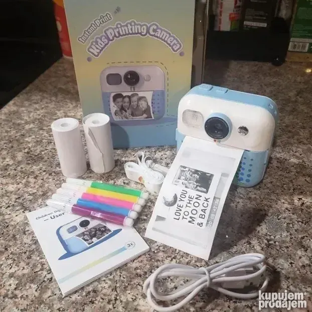 NOVO! Foto stampac za decu Deciji foto Aparat Foto Stampač ...