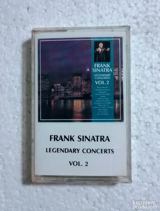 Frank Sinatra-Legendary concerts vol 2-kaseta - KupujemProdajem