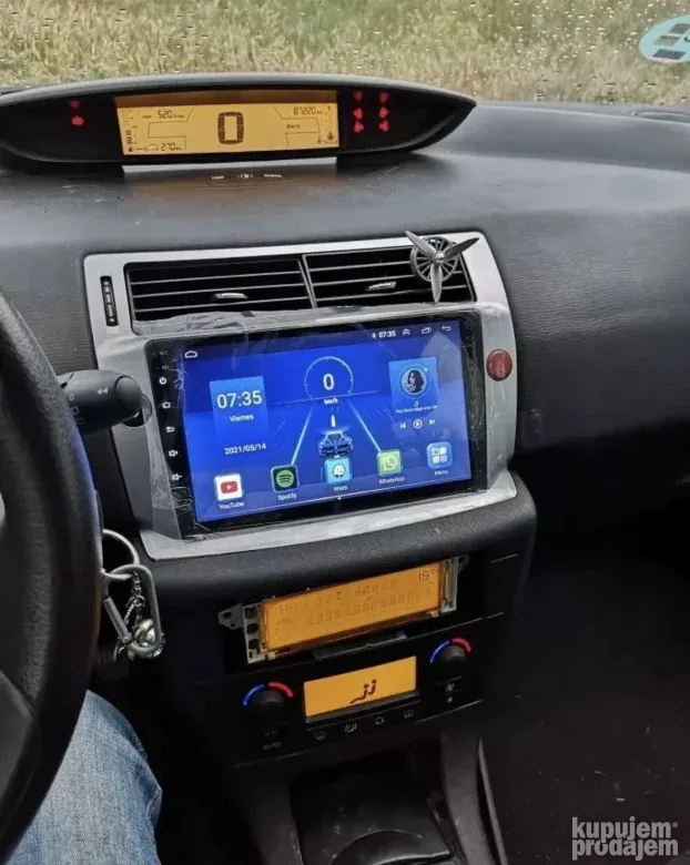 Citroen C4 Radio Navigacija Display Android Multimedija 4GB ...