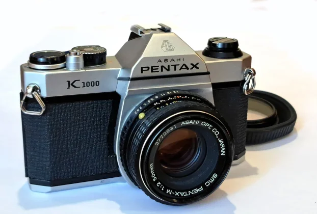 Asahi Pentax K1000 + SMC Pentax-M 50mm f2 (Japan) - KupujemProdajem