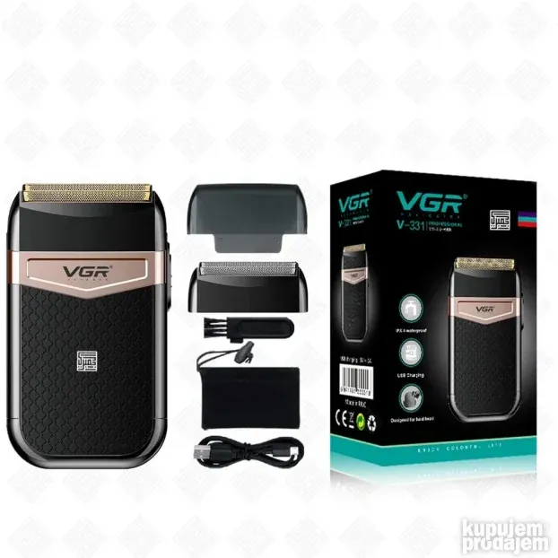 VGR V-331 Profesionalni Trimer Za Bradu - KupujemProdajem