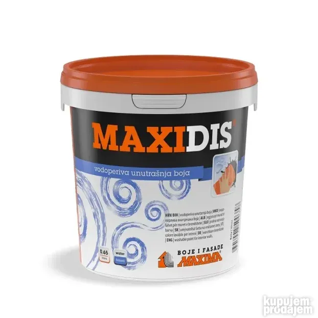 Maxima Maxidis - Vodoperiva boja 15L - KupujemProdajem