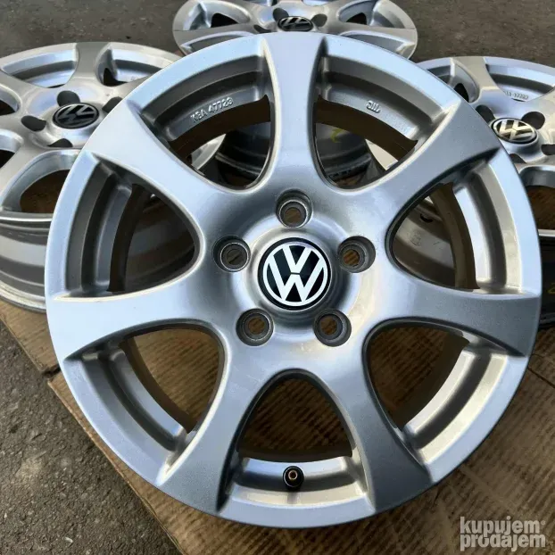 Alu felne 15 5x112 ORGINAL VW GOLF 5 6 Skoda Seat - KupujemProdajem