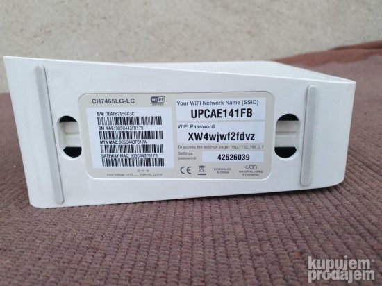 Connect Box ruter - KupujemProdajem