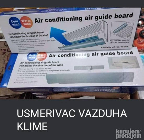 Klima usmerivac vazduha klime Usmerivac klime dodatak klime - KupujemProdajem