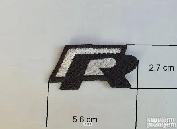 R vezeni logo za sedista VW - KupujemProdajem