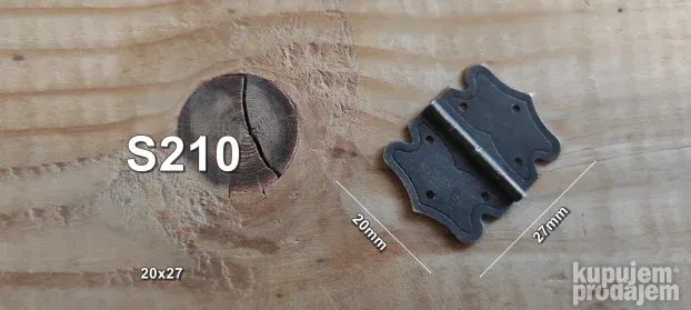 Sarkice 20x27mm za dekupaz , bronzane boje S 210 - KupujemProdajem