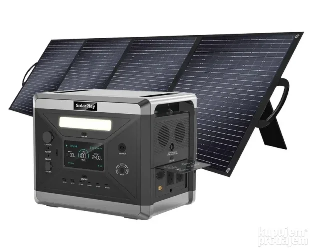Solarna Baterija Agregat 2400W Solarni Paneli EcoFlow - KupujemProdajem