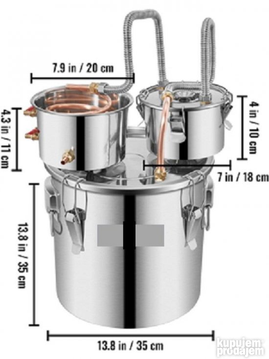 Mini destilerija 30 lit - KupujemProdajem