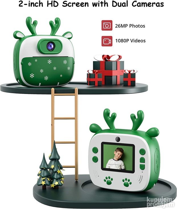 Dragon Touch InstantFun 2 decja kamera sa instant slikama - KupujemProdajem