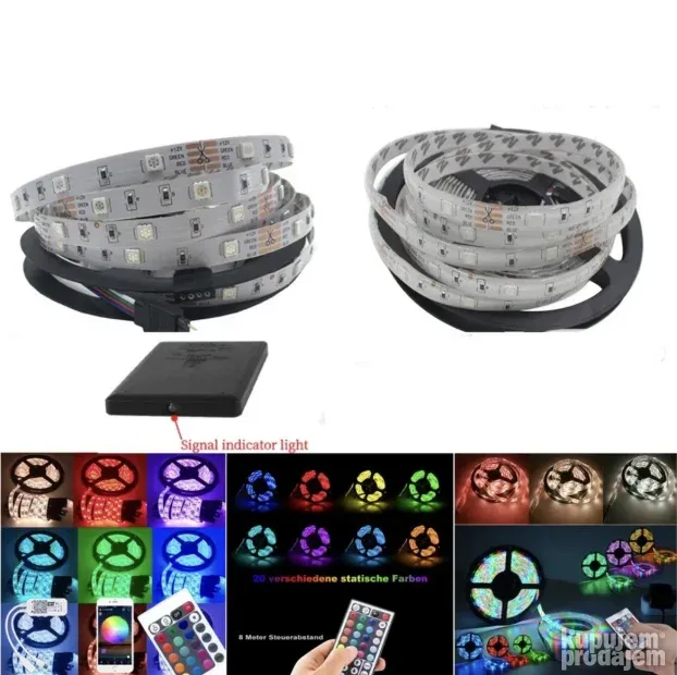 RGB led traka-traka 10m blutut led traka-traka-traka 10m led ...