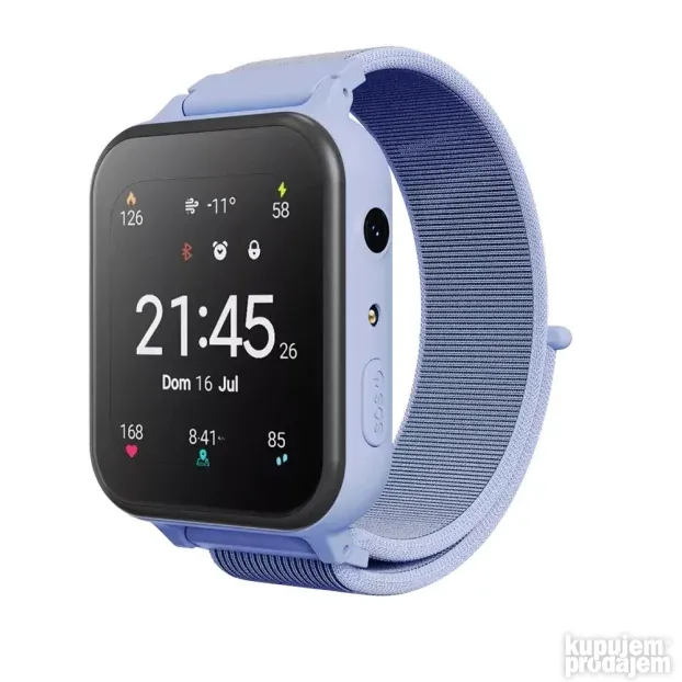 Smart watch CANYON Alfie KW-37, Kids, GPS, nano SIM, plavi ...