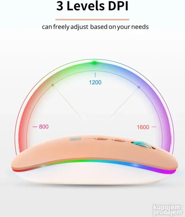 Bluetooth mis, punjivi bezicni mis za Laptop, MacBook - KupujemProdajem