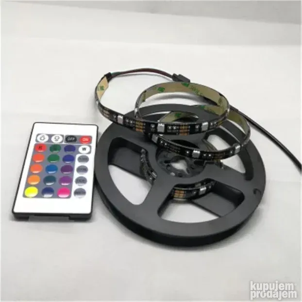 USB traka u vise boja 2m samolepljiva rgb unutrasnja rasveta ...