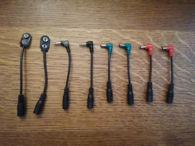 Kablovi za efekt pedala 2,1mm 2,5 polaritet 9V Ibanez daisy ...