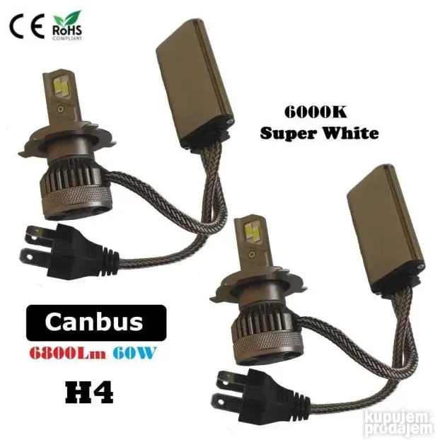 H4 led sijalice - NAKATOMI - - KupujemProdajem