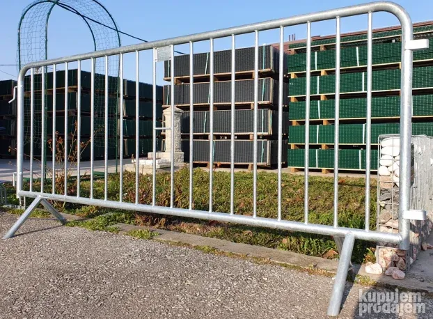 Ograda za gradilište - Mobilna Ograda - KupujemProdajem