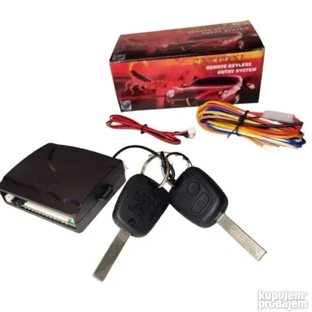 Modul za centralno zaključavanje sa daljincima Y157-1 (Peuge ...