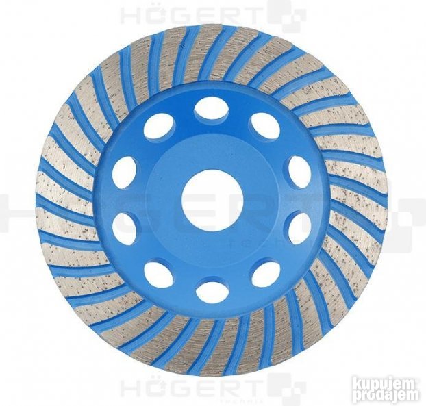 Dijamantski disk za brušenje betona 125 mm - KupujemProdajem