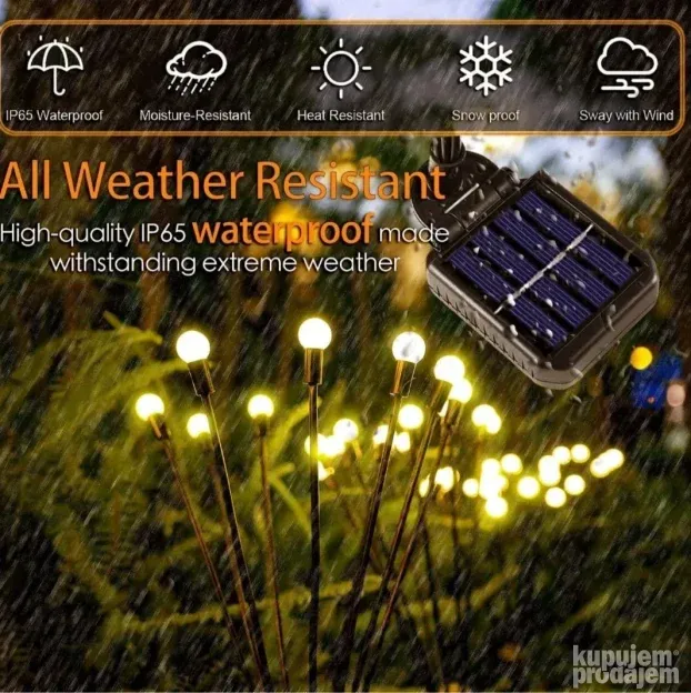 2x10 led lampica za travnjak ili bastensko cvece ZUTO X - KupujemProdajem