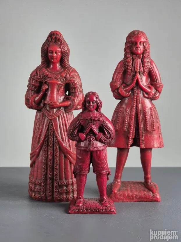 Figure Plemića, Crveni Vosak, 19. vek - KupujemProdajem