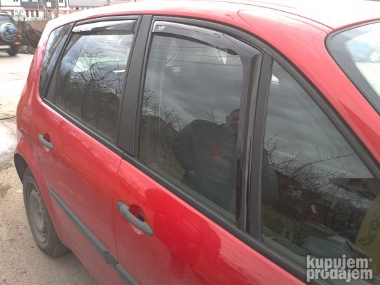 Bocni vetrobrani za vrata RENAULT Reno Scenic 2 II / Grand ...