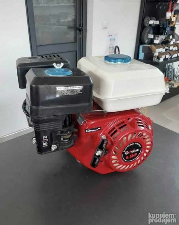 Benzinski motor 6.5ks, motor za motokultivatore mio standard ...