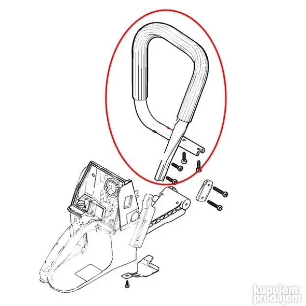 Cevasta ručka S 064 066 640 650 660 THORP - KupujemProdajem