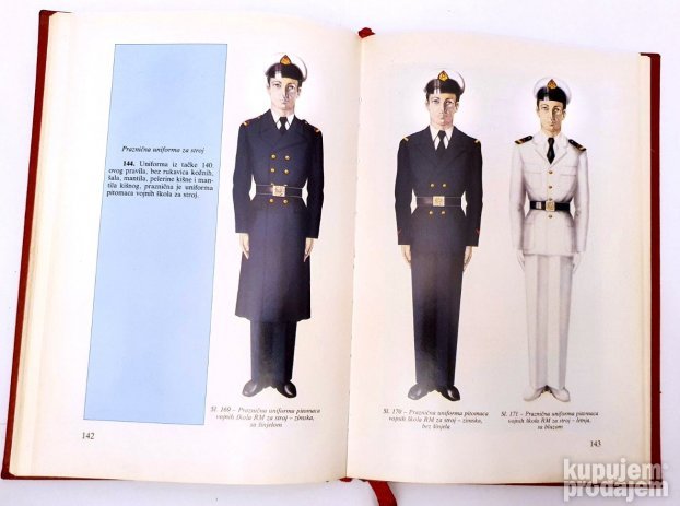 Pravilo o vojnim uniformama oružanih snaga SFRJ - KupujemProdajem