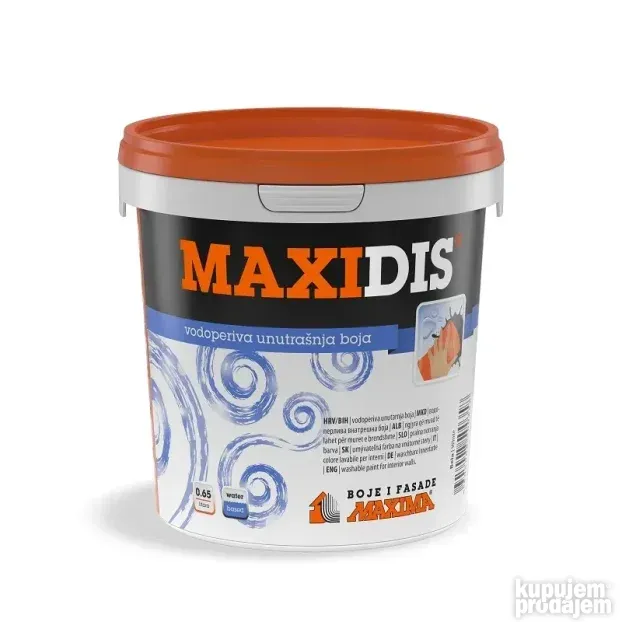 Maxima Maxidis - Vodoperiva boja 5L - KupujemProdajem