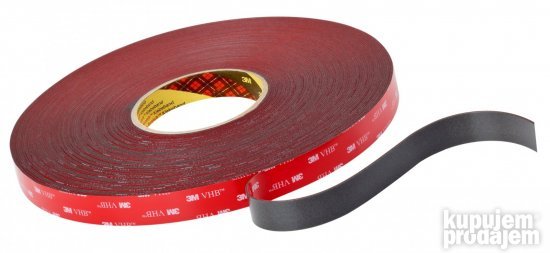 3M traka VHB - duplolepljiva obostrano lepljiva traka 3M ORG ...