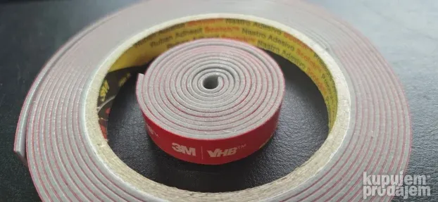 3M traka VHB - duplolepljiva obostrano lepljiva traka 3M ORG ...