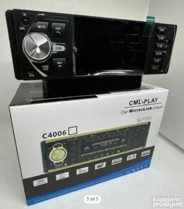 MP5 Multimedija radio 1DIN sa blututom NEW - KupujemProdajem