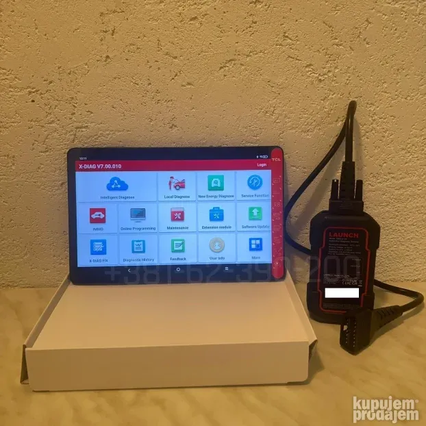 Launch DBS 7 Univerzalna Auto Dijagnostika + Tablet Xdiag - KupujemProdajem