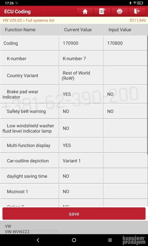 Launch DBS 7 Univerzalna Auto Dijagnostika + Tablet Xdiag - KupujemProdajem