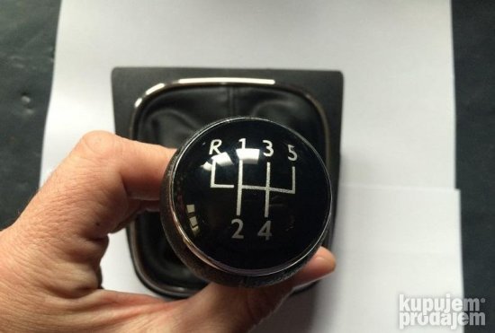 Ručica menjača GOLF 5 - 5 brzina - komplet - ORIGINAL - KupujemProdajem