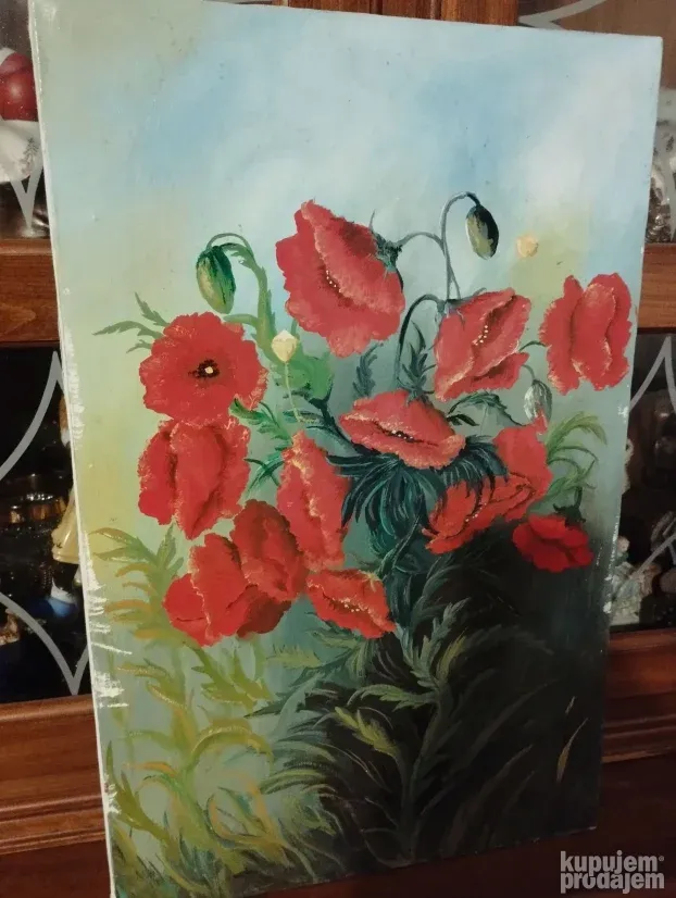 Slika ulje na platnu-54x35cm-nema ram-BULKE - KupujemProdajem