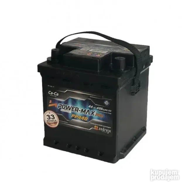 Akumulator Power-Max Pro PP440 12V 44Ah Fiat - KupujemProdajem