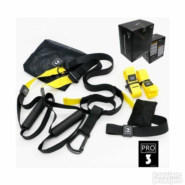 Trx trake za vežbanje -trx za suspenzioni trening-P3 Pro TRX ...