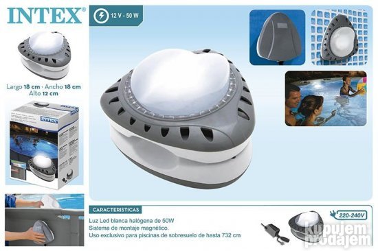 Magnetic Led Pool-Wall Lights, INTEX - NOVO - KupujemProdajem