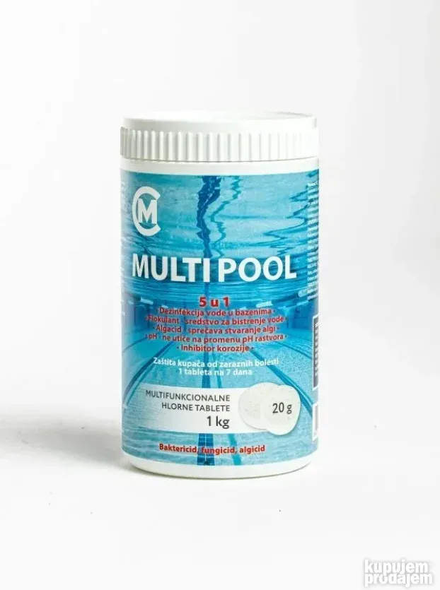 Hlor tablete za bazene 20gr 1kg - KupujemProdajem