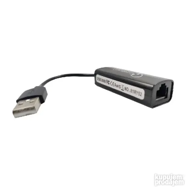 USB LAN Ethernet mrežna kartica adapter Gembird NIC-U6 - KupujemProdajem