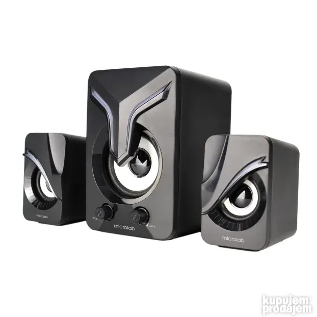 Microlab U270 Phenix 2.1 sistem Stereo zvučnici i vufer - KupujemProdajem