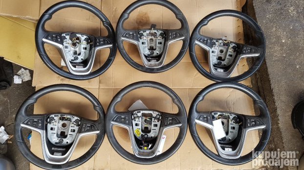 Opel Astra J Kožni Volan Volani Mokka kozni - KupujemProdajem